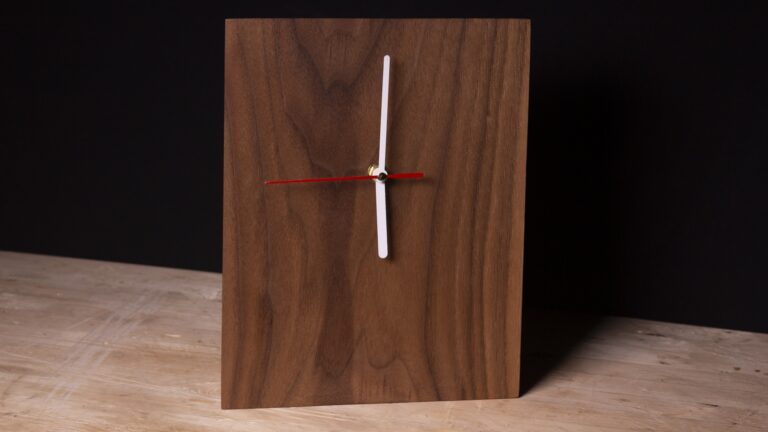 How to Make a Simple Clock from Scrap Wood - Hey Im a Maker