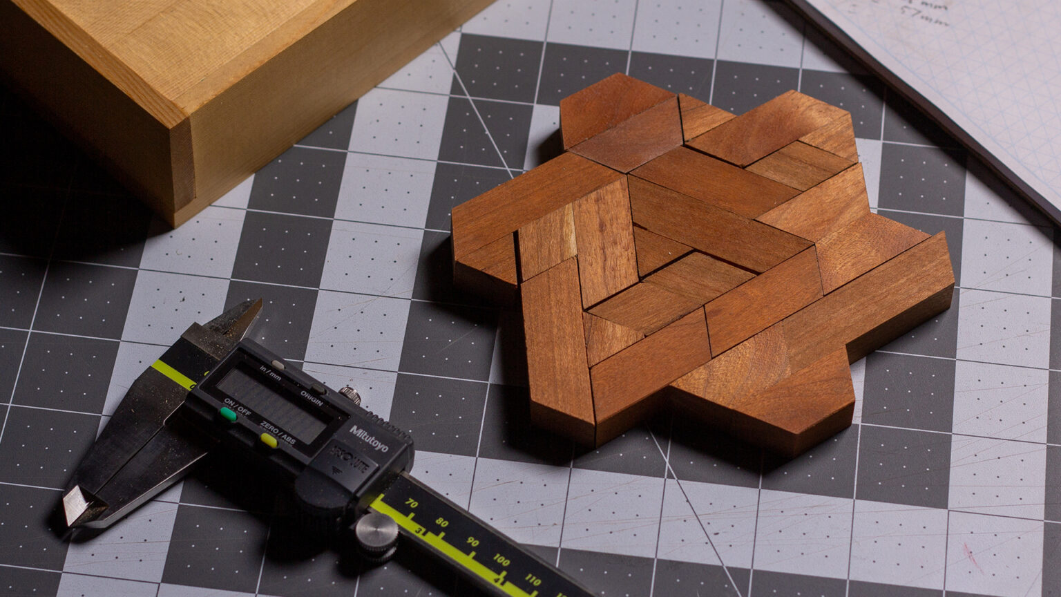 Making a Tangram Hexiamond Puzzle - Hey Im a Maker